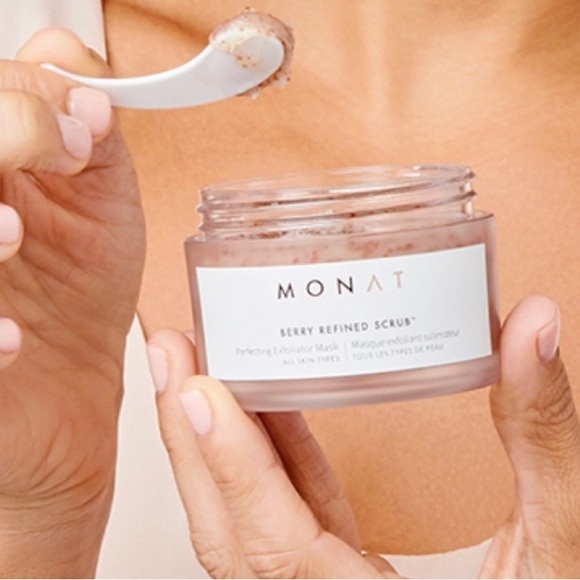 MONAT GLOBAL | Skincare | New In Box Monat Berry Refined Scrub | Poshmark